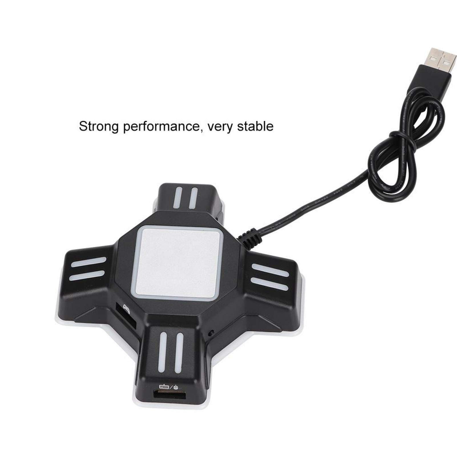 Gaeirt KX Keyboard Gaming Mouse Converter, USB Game Controller Handle Keyboard Mouse Converter Game Console Adapter Gamepad Converter for /for PS3/for XBOXOne/for Switch