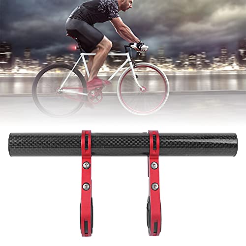 Aluminum Alloy Multi‑function Extension Bracket Durable for MTB for Road Bike for Adult Bikes for Folding Bike(red)