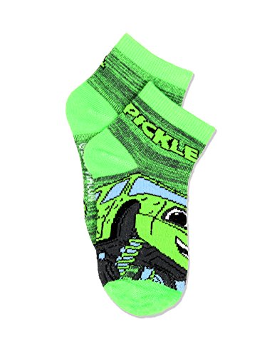 Nickelodeon Blaze and the Monster Machines Toddler Boys 6 pack Socks (Small (4-6), Multi)