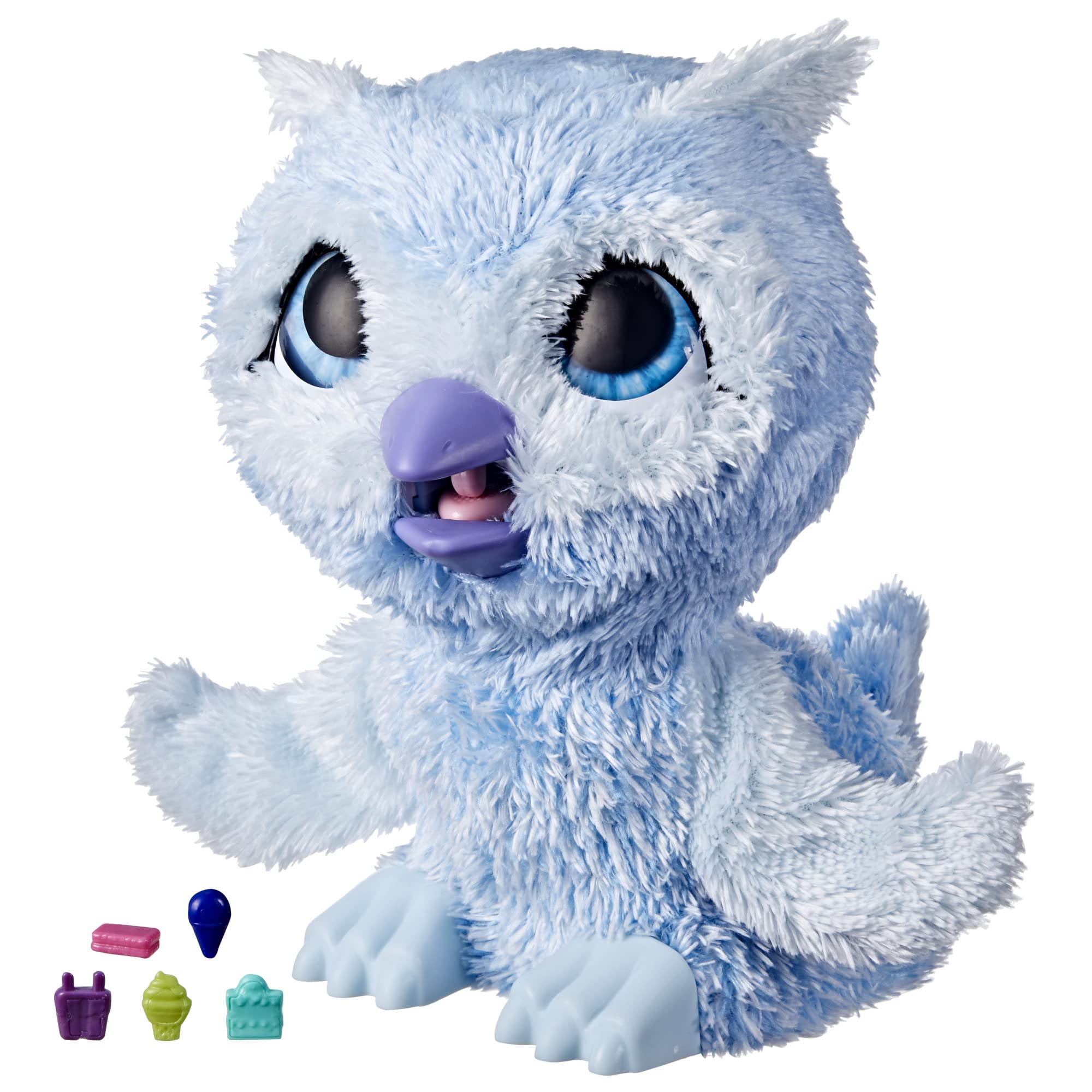 furReal Lil’ Wilds Owlen The Owl Toy, Electronic Pets, with 35+ Sounds and Reactions, Interactive Toys for 4 Year Old Girls and Boys and Up