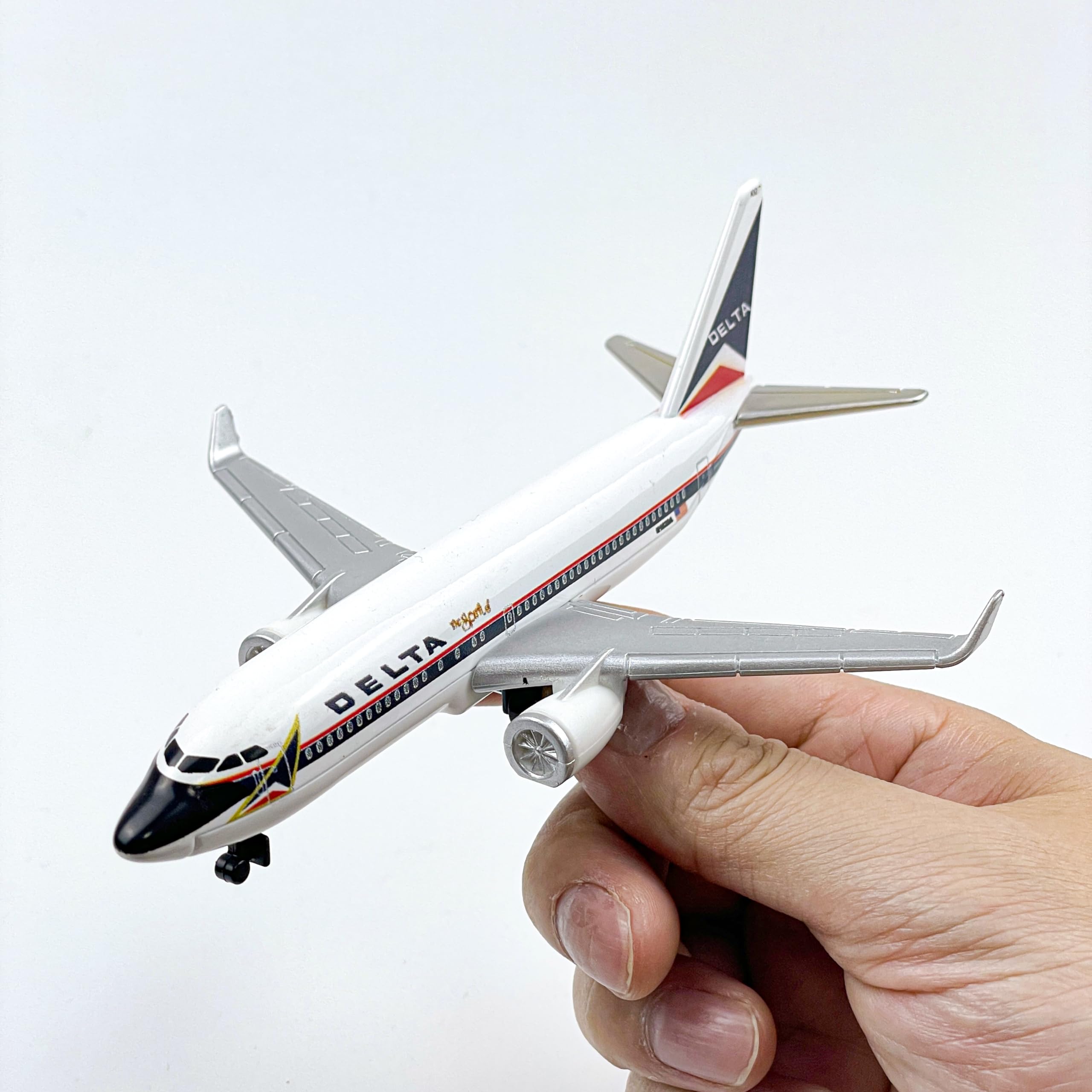 AVIAMUSE Model Airplanes, Delta Planes Model Aircraft Suitable for Collection and Christmas, Birthday Gifts