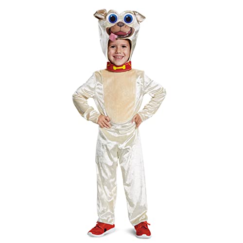 Disguise Disney Junior Rolly Puppy Dog Pals Toddler Boys' Costume Brown, Large/(4-6)