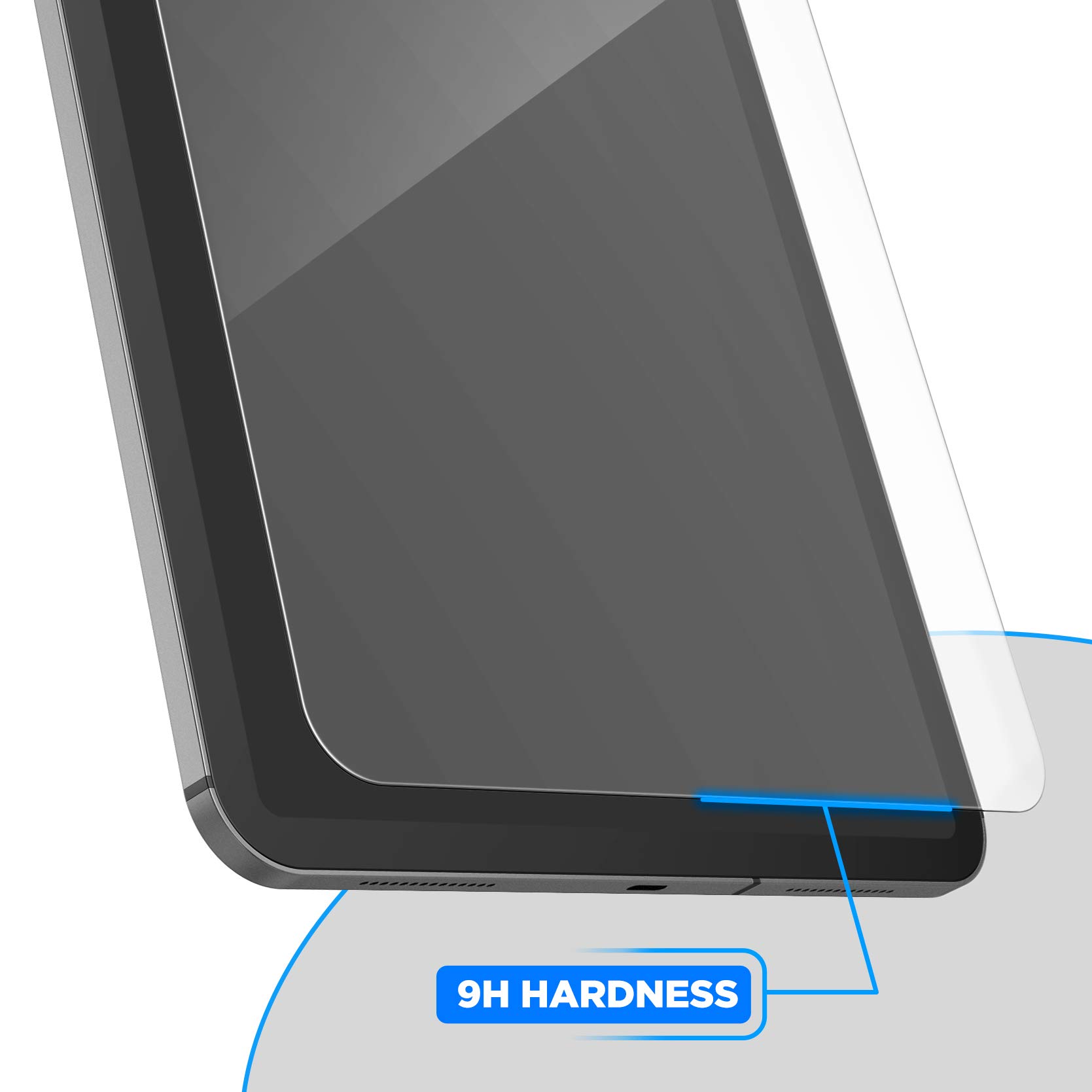 magglass iPad Pro 12.9" Tempered Glass Matte Screen Protector (2020, 2021 & 2022) Fingerprint Resistant Anti Glare Screen Guard (Case Compatible)