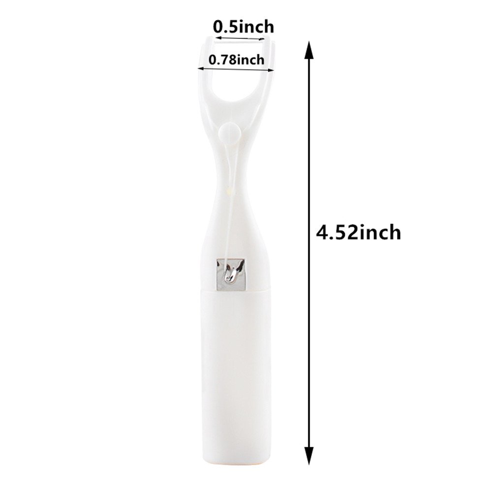 Zorvo Dental Floss Holder Introfloss Ultra Clean Access Flosser Oral Dental Flosser Interdental Brush Floss Holder 50 Meter Flosses
