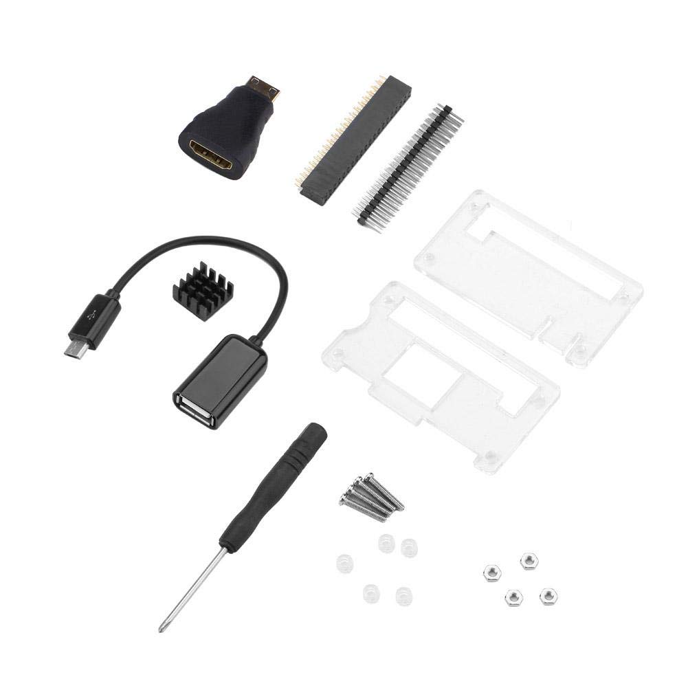 Zero W/Zero Suite Kit, Zero/Zero W Complete Starter Kit Accessories White Case for Zero/Zero W Suite Development Kits and
