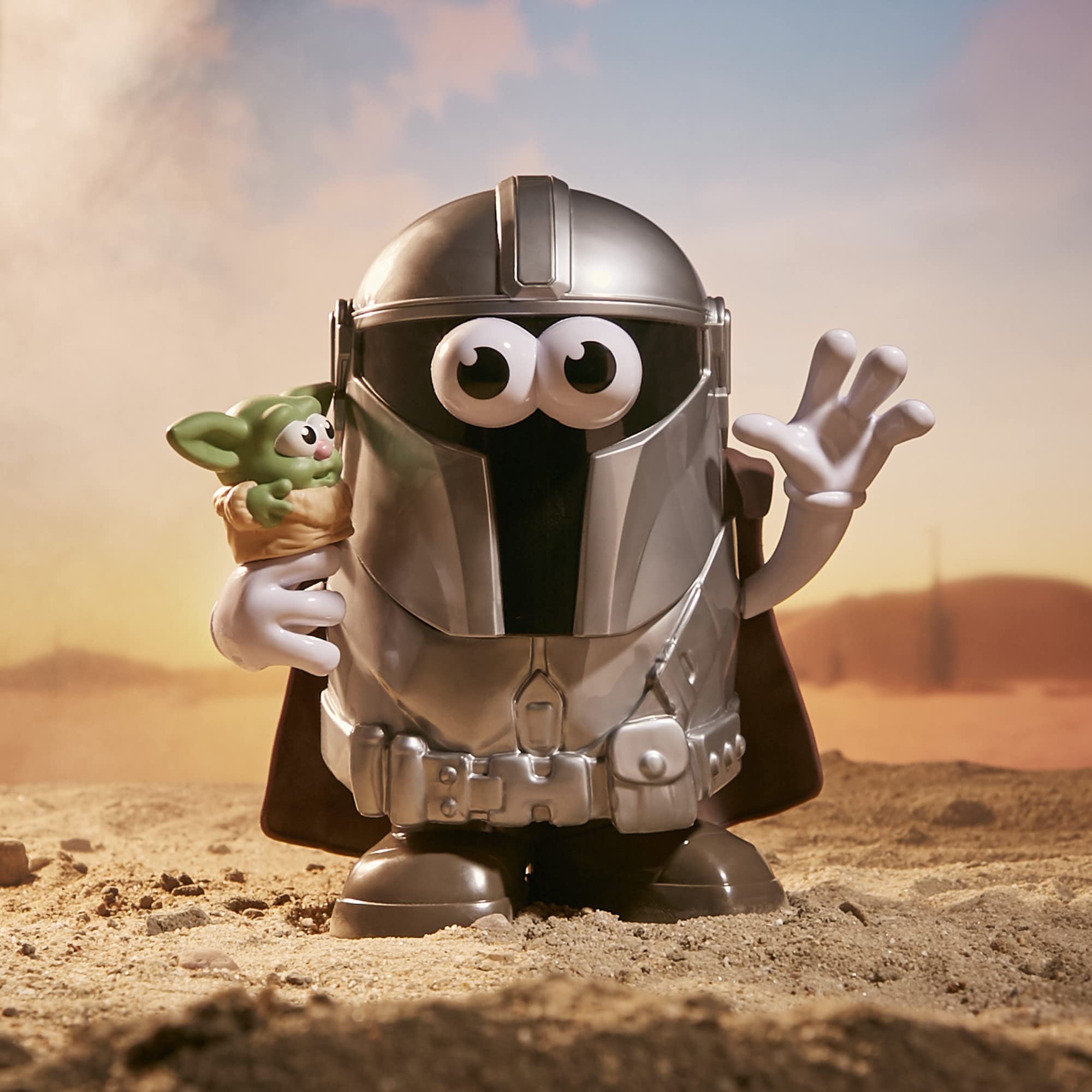 Potato Head The Yamdalorian and The Tot, Star Wars Inspired Toy, Includes 14 Parts and Pieces, Toy for Kids Ages 2 and Up