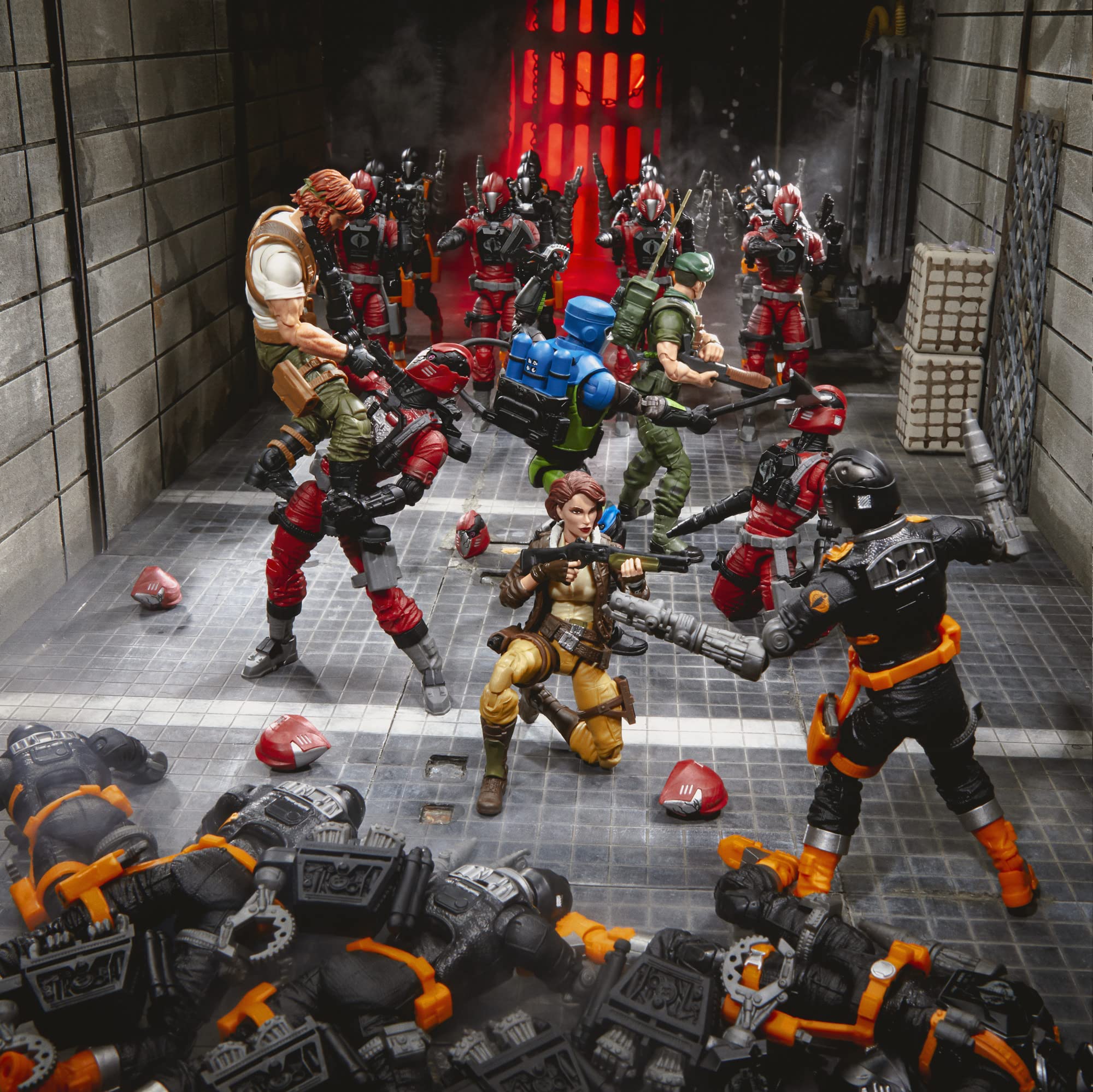 G.I. Joe Classified Series Vincent R. Falcon Falcone Action Figure 64 Collectible Premium Toy, Multiple Accessories, 6-Inch-Scale, Custom Package Art
