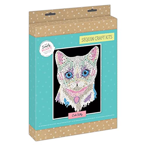 Sequin Craft Kit Set, Cute Craft Kit Setty, DIY Craft, Make Your Own, Home, Children and Adults Hobby