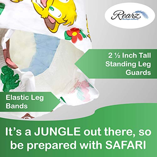 Rearz - Safari - Adult Diaper (12 Pack) (Large)