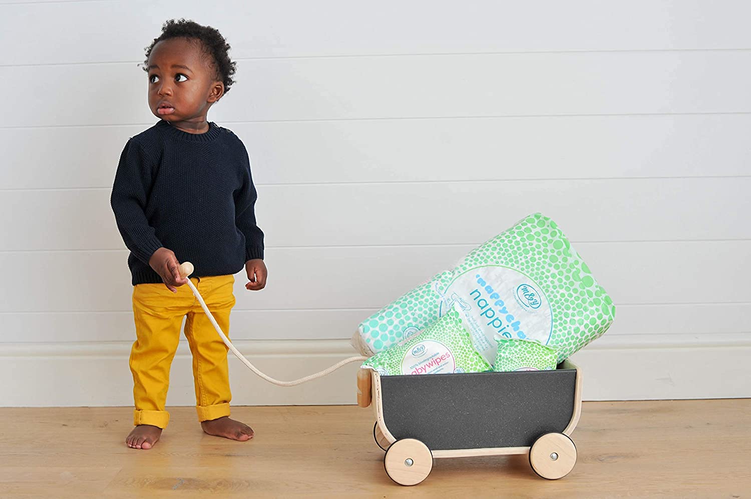 Mum & You Nappychat Diapers, Size 4 (Pack of 2), Unisex-Babies, Soft and Flexible, Hypoallergenic, Dermatologically Tested, Eco-Friendly, Chlorine-Free, 100% Renewable Energy