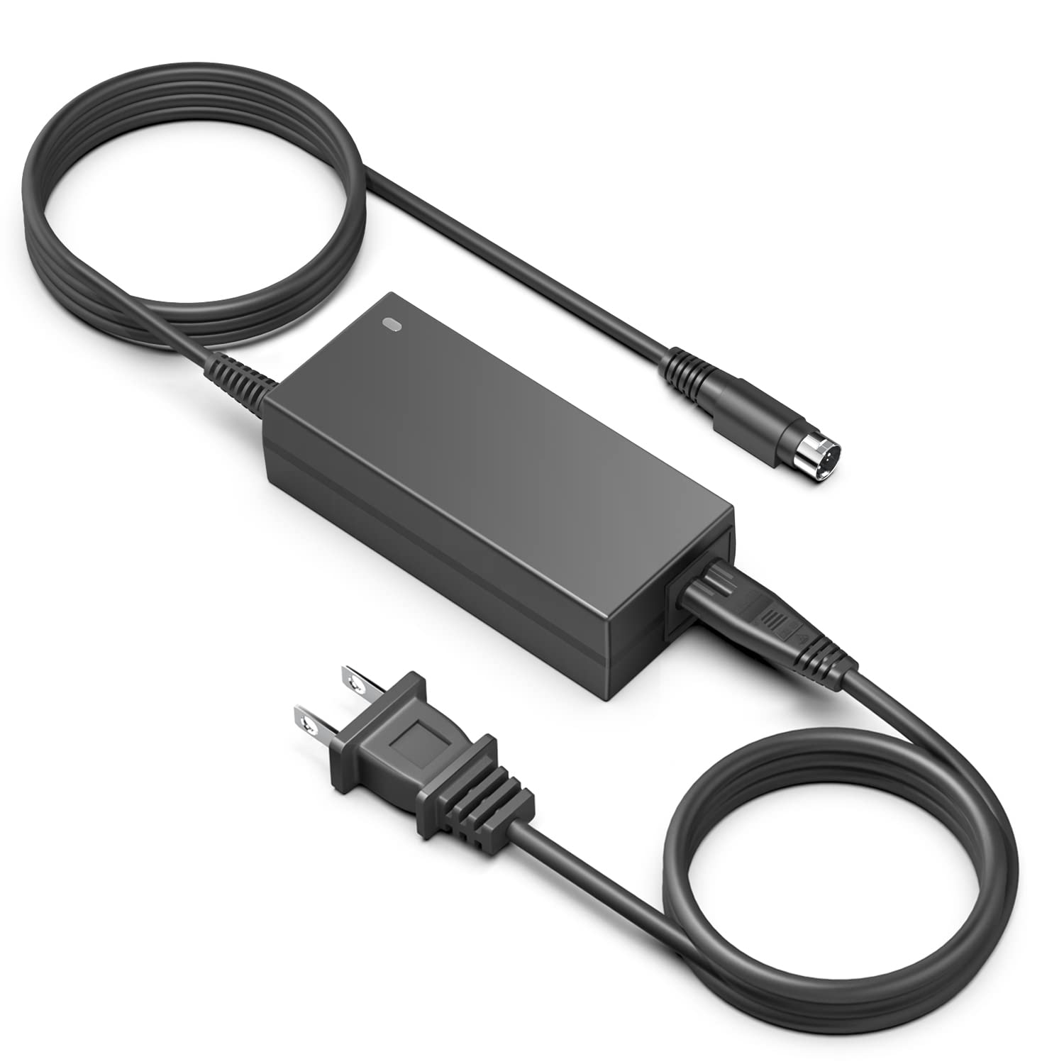 HKY 24V Replacement Charger Power Cord for EPSON Scanner Thermal Printer Tm-290ii Ps179 PS-180 PS-170 Ps180 Ps179 Pc-180 Ps-150 M235a Tm-u220p M159a M159b M129C TM-T88IV TM-T88iii TM-T88ii Tm-t88vi