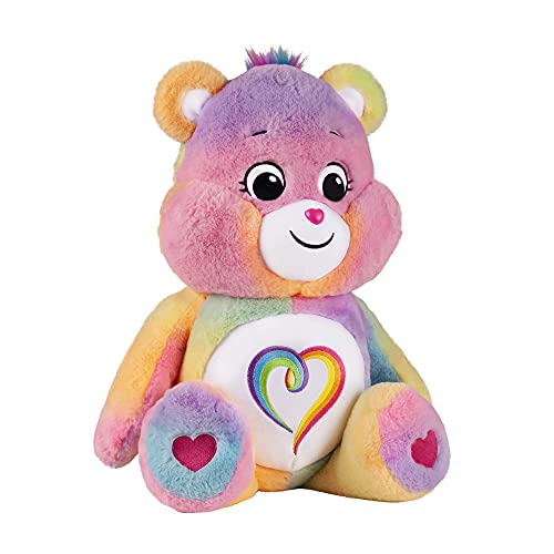 Care Bears 24" Jumbo Plush Togetherness Bear, Collectable Giant Teddy, Cuddly Soft Toy for Kids 4+