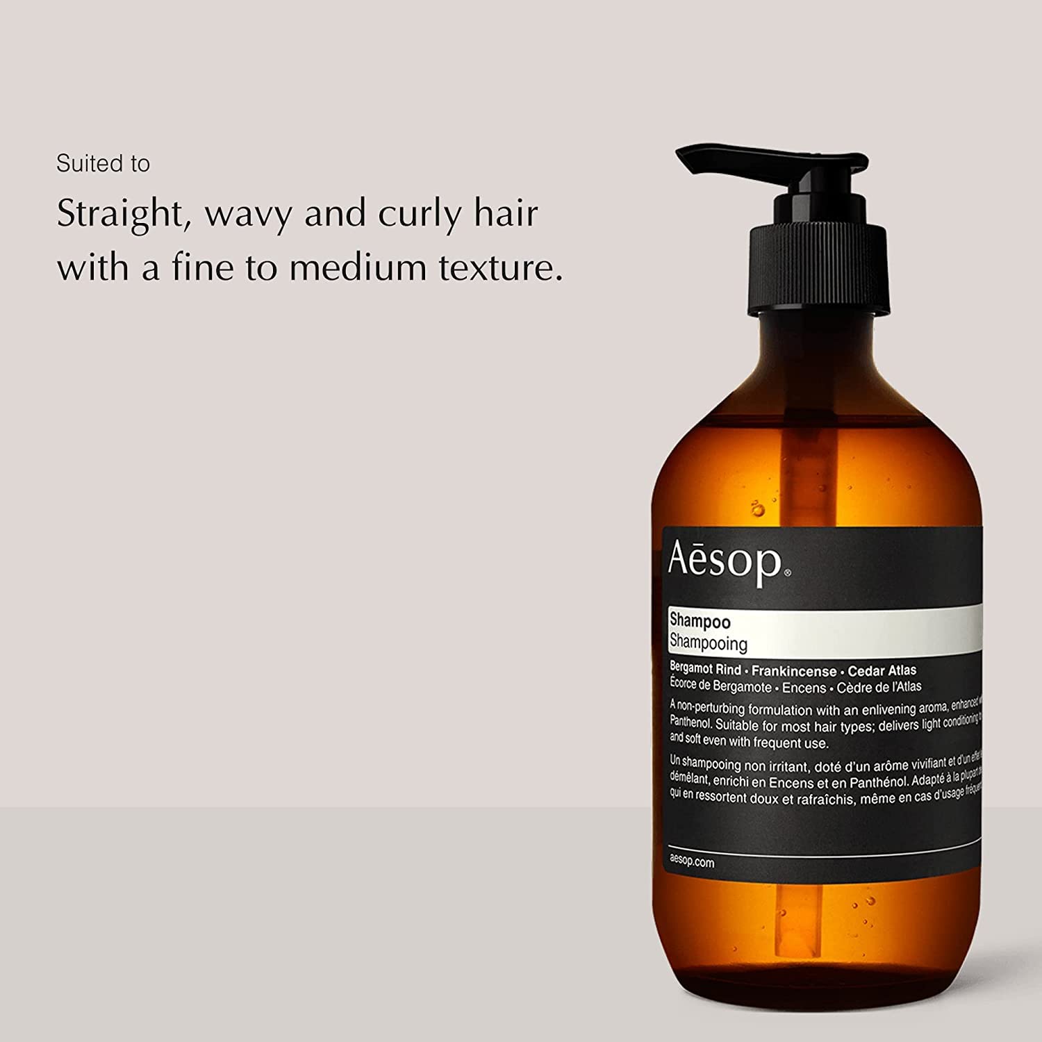 Aesop Shampoo, Conditioner & Geranium Leaf Body Cleanse | 500mL/16.9 fl oz | Paraben, Cruelty-free & Vegan