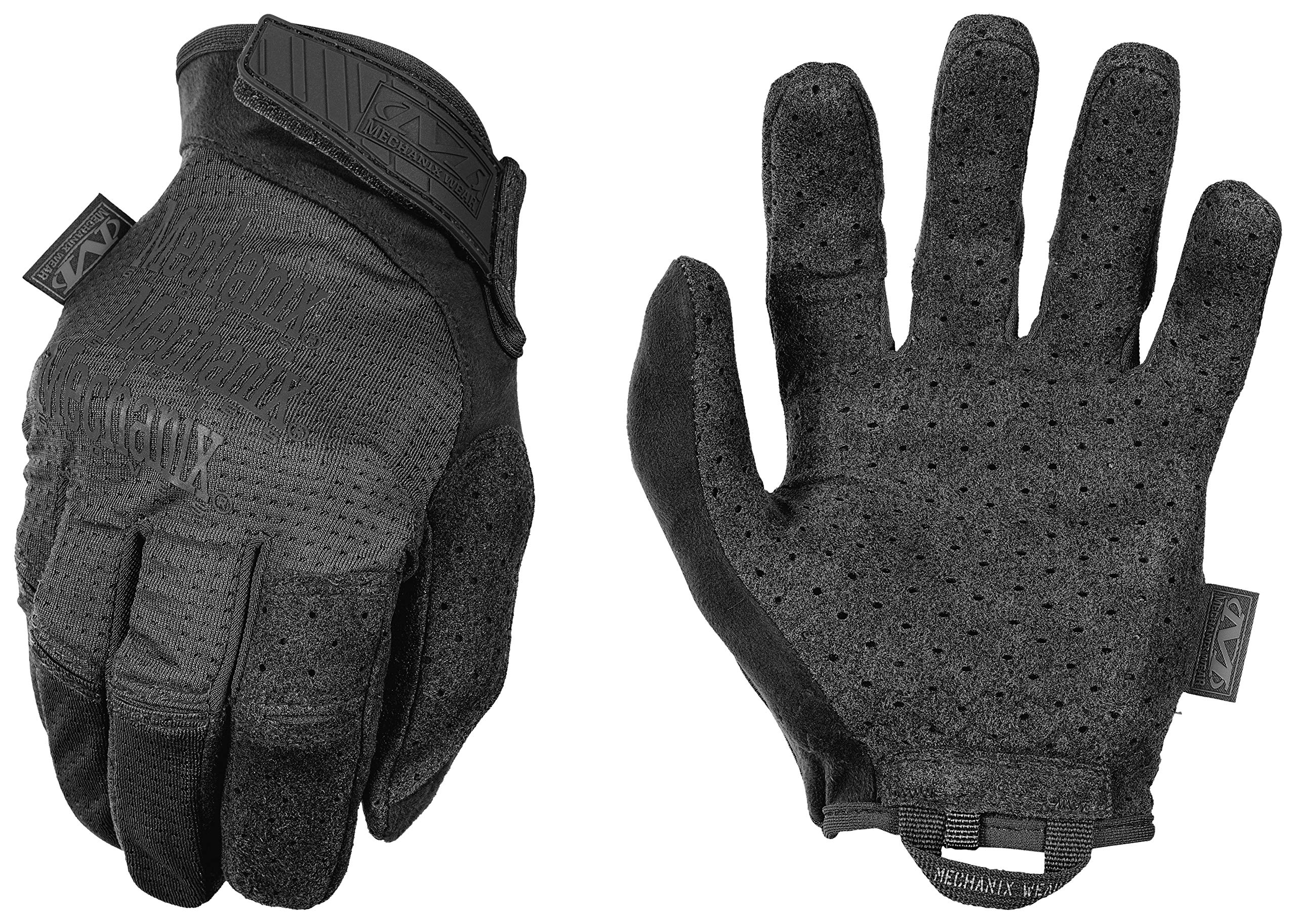 Mechanix Wear: Tactical Specialty Vent Tactical Gloves, Touch Capable, High Dexterity, Gloves for Airsoft, Paintball, and Field Work, Work Gloves for Men (Black, X-Large)