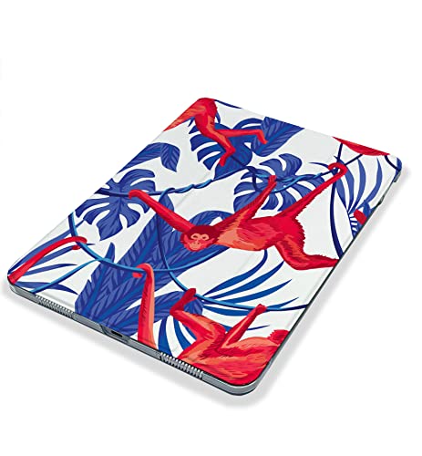 Cute Monkey Animal Tropical case Compatible with iPad Mini Air Pro 7.9 8.3 9.7 10.2 10.9 11 12.9 inch Pattern Cover New 2022 2021 Trifold Stand 3 4 5 6 7 8 9 Generation 455 (12.9 Pro 3/4/5 gen)