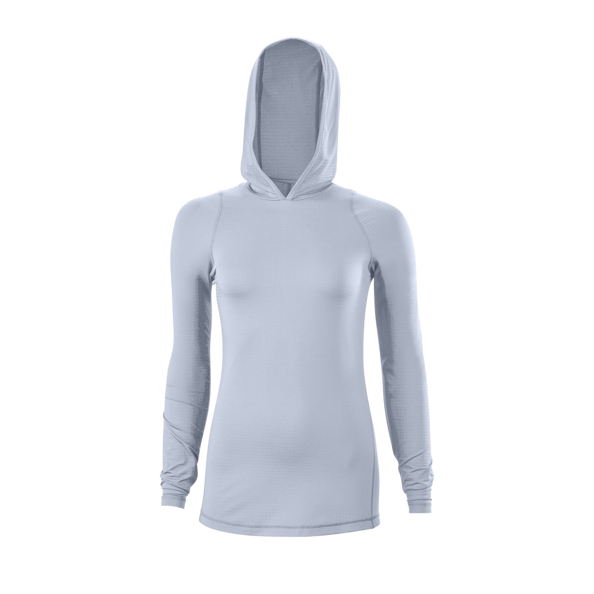 EvoShield Women's Lightweight Training Hoodie, Pearl, Large
