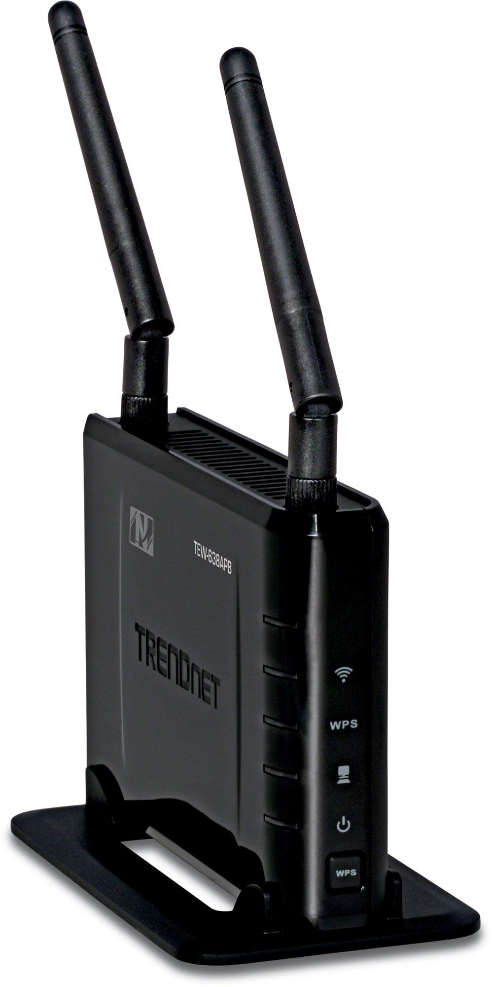 TRENDnet Wireless N300 2T2R Detachable antennas, Access Point, 2.4Ghz 300Mbps, 802.11b/g/n, AP/WDS/Client/Bridge, 2x2 dBi, TEW-638APB (Renewed)