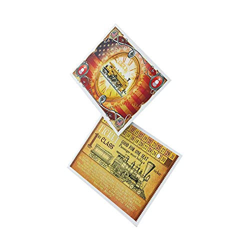 Gamegenic Ticket to Ride Official Art Sleeves | All-in-One Pack of 152 Card Sleeves | Card Game Holder | Designed for Use with The Ticket to Ride Board Game | Made by Gamegenic