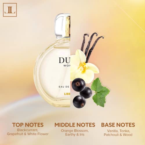 Liberty Perfume for Women, 3.4 Oz Dusk Perfumes Long-Lasting Fragrance Eau de Parfum for Luxury Fruity Scent for Women, Perfume Spray