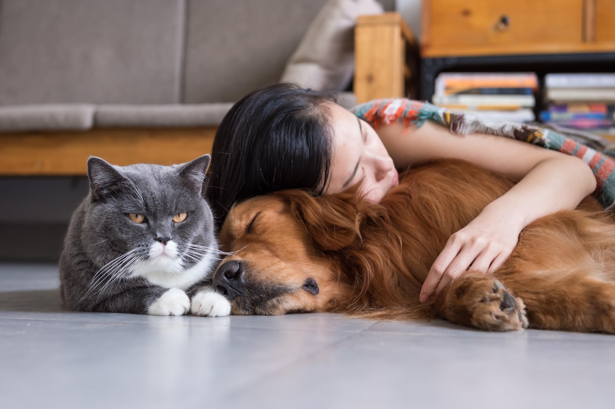 Peaceful Pets Calming Spray - Natural Stress Relief & Anxiety Relief for Cats & Dogs - Drug-Free Calming Solution