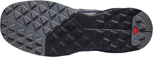 Salomon Patrol Hiking Shoes for Men Climbing, Mood Indigo/Black/Quiet Shade, 12