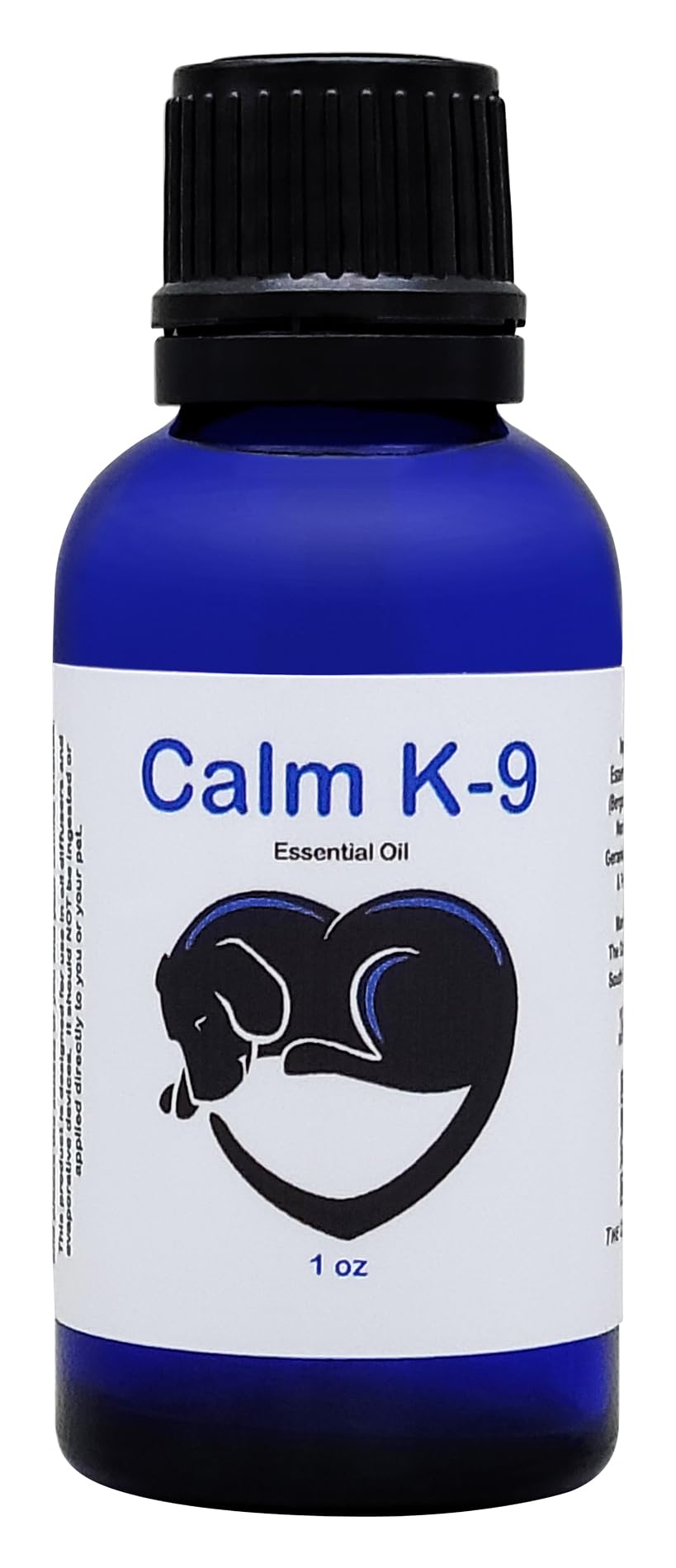 Calm K-9 Calming Essential Oil - Natural Stress Relief & Anxiety Relief for Dogs - Drug-Free Calming Solution