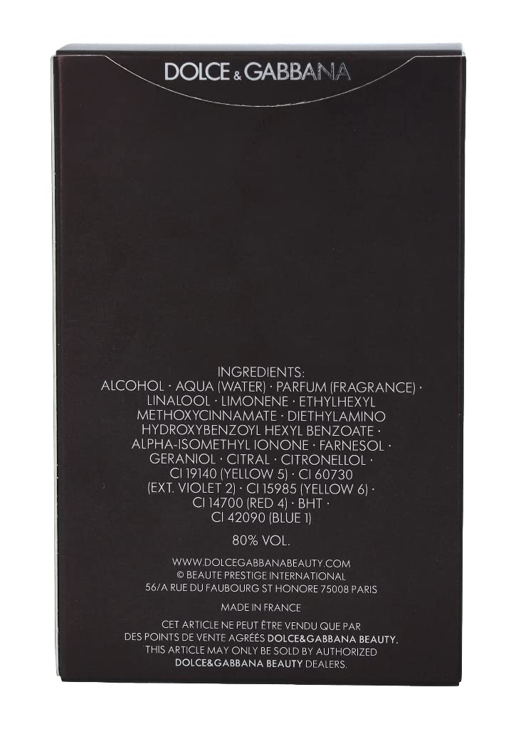 The One by Dolce & Gabbana Eau De Toilette Spray 1.6?oz/50?ml (Men)
