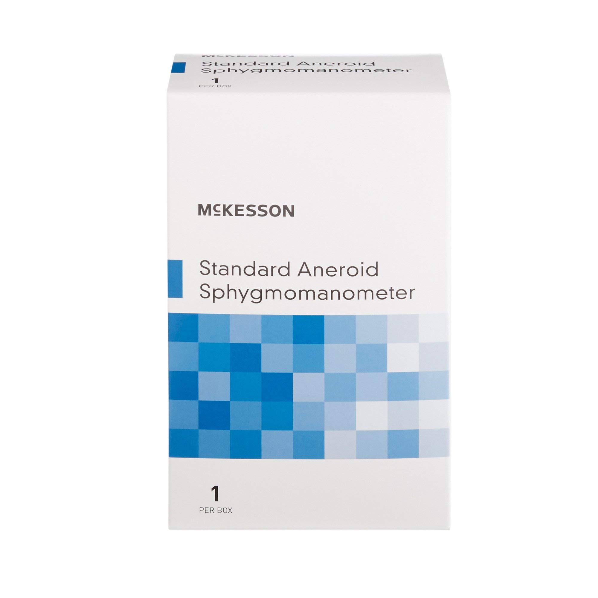 McKesson Aneroid Sphygmomanometer, Blood Pressure with Cuff, Navy, Adult Medium, 1 Count