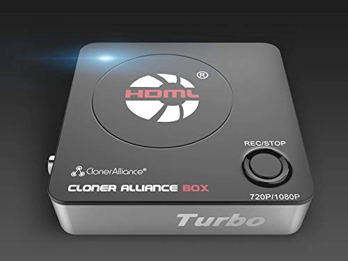 HDML-Cloner Box Turbo, Next-Generation 1080p hdmi Capture Device and Mini Video Capture Box. Schedule capturing with New Hi-Speed Communication Port. 16GB Flash Drive Included.