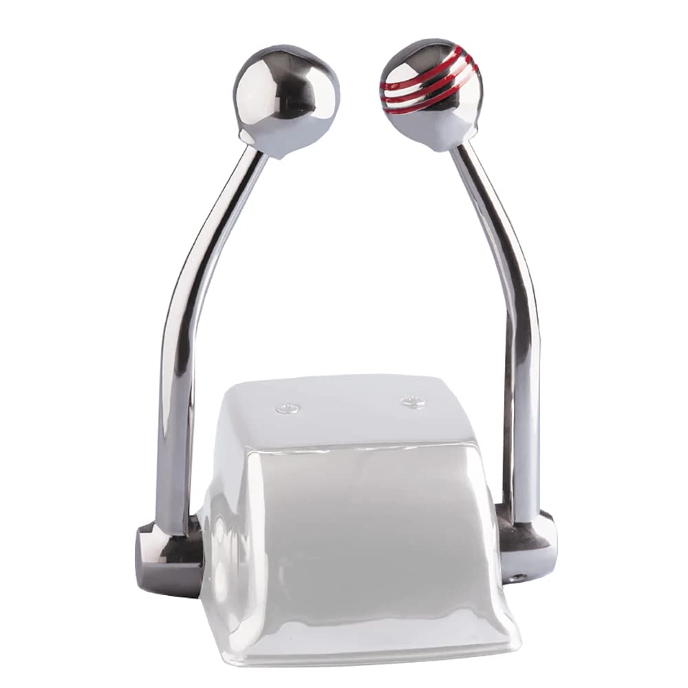 Ongaro Standard Control Arm Set w/Red Throttle Knob & Plain Shift Knob
