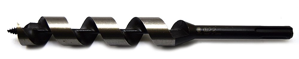 Onishi Industrial SDS Woodworking Bit (NO.25), 0.9 inches (22 mm)