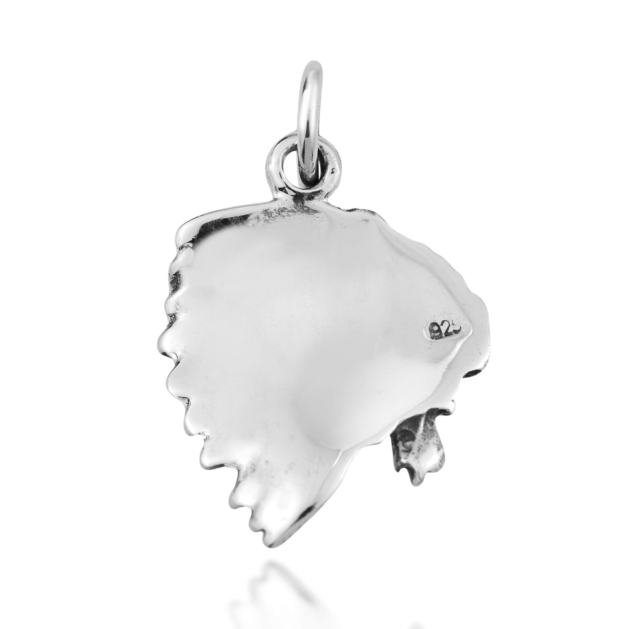 AeraVida Native American Style .925 Sterling Silver Charm Pendant
