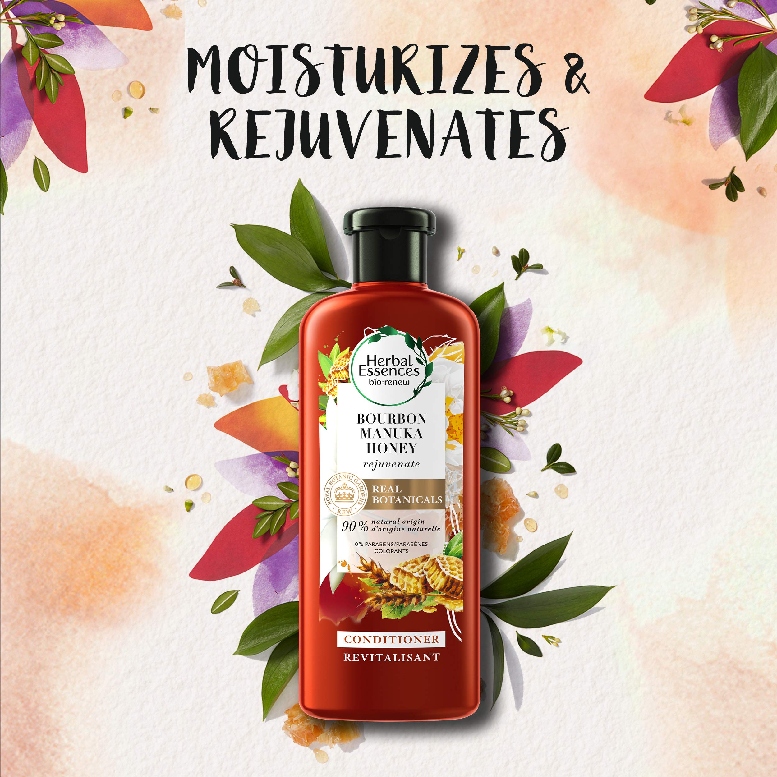 Herbal Essences Herbal Essences Bio Renew Rejuvenate Bourbon Manuka Honey Hair Conditioner, 13.5 Oz, 13.5 Oz