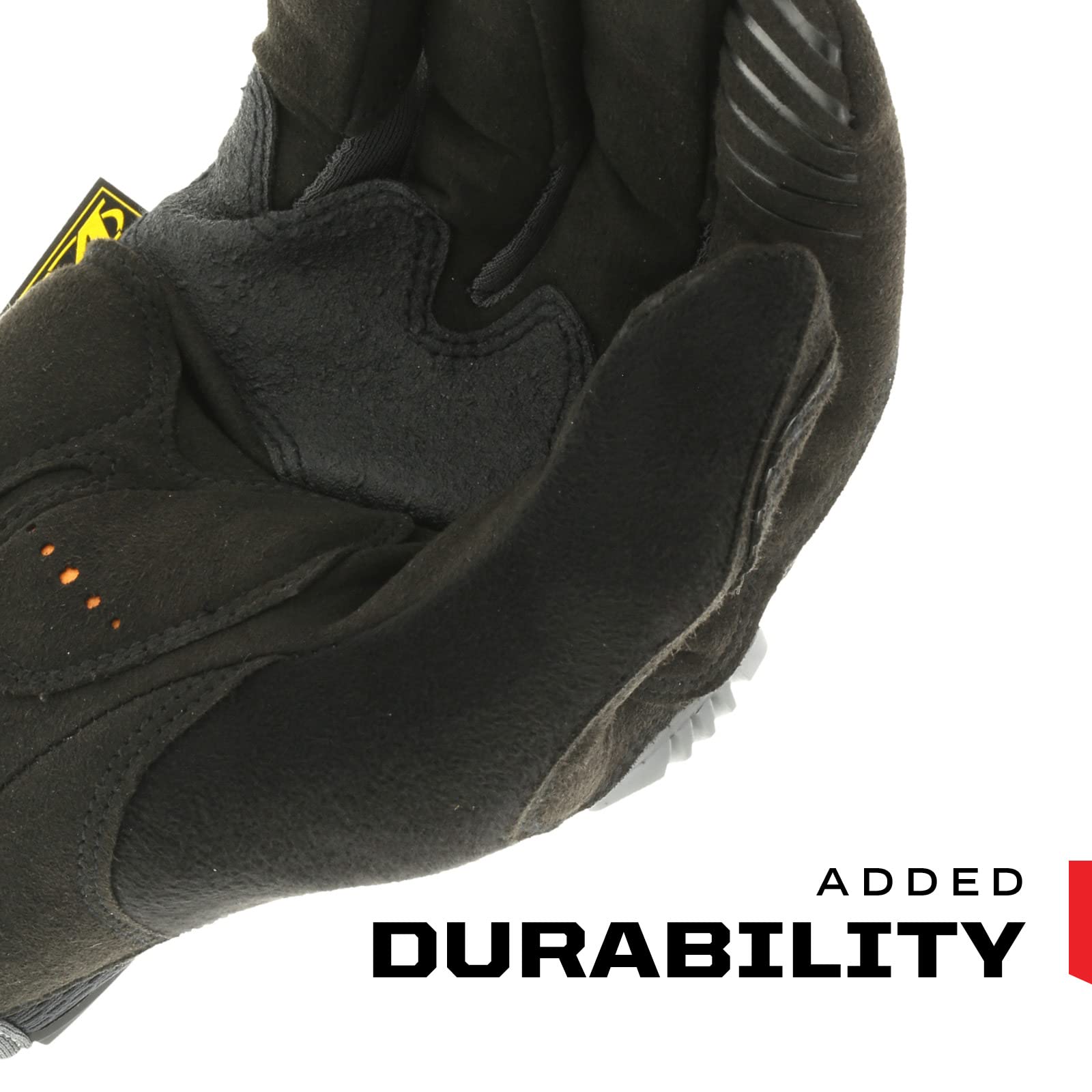 Mechanix Wear: M-Pact Work Gloves with Secure Fit, Work Gloves with Impact Protection and Vibration Absorption, Safety Gloves for Men (Black/Grey, Medium)