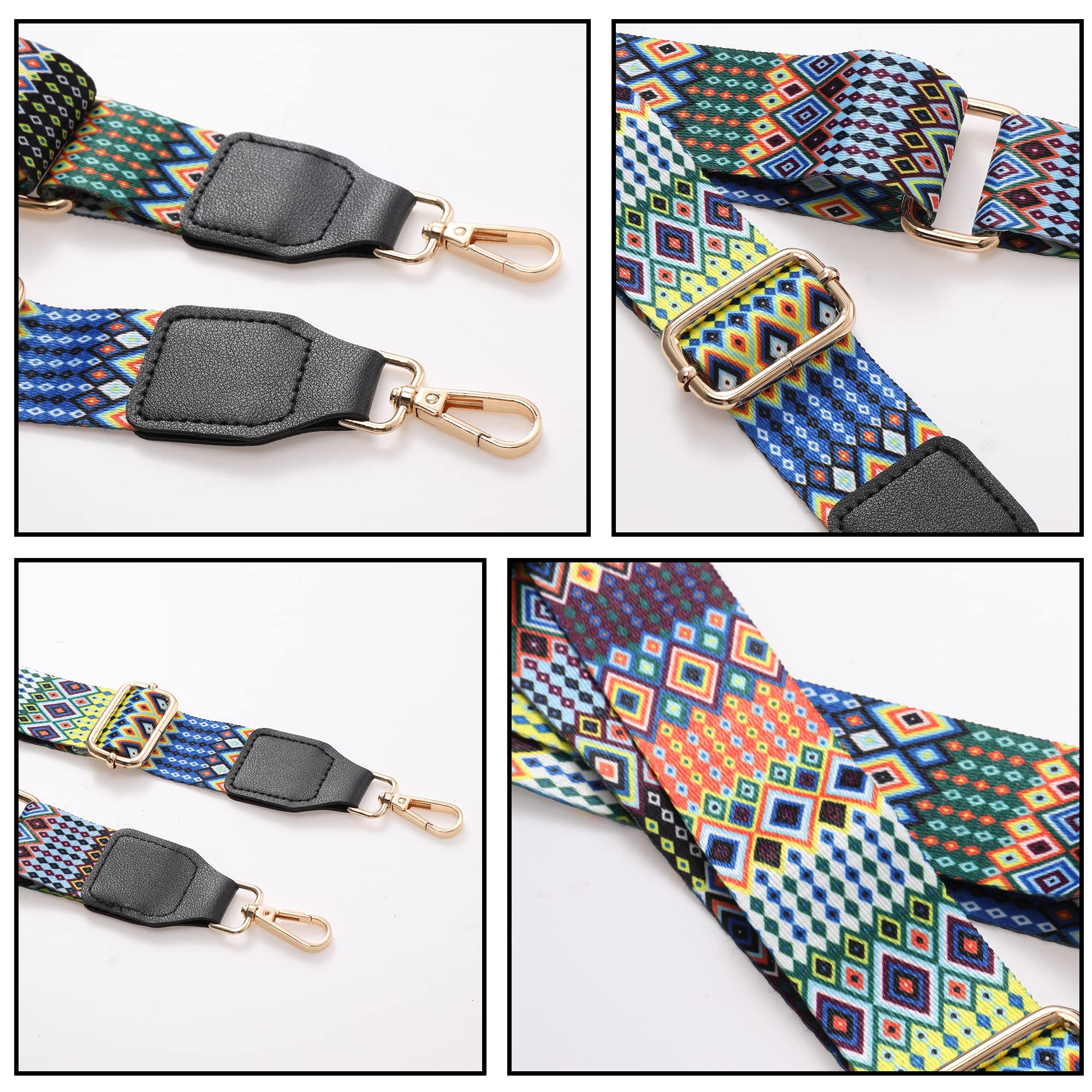 AnsTOP Wide Purse Strap Adjustable Replacement Belt for Crossbody Bag Handbags