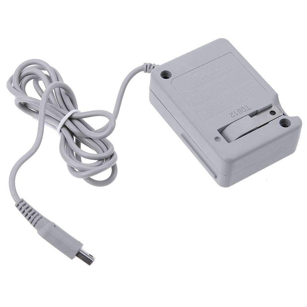 Charger Power Supply AC Adapter Wall Charger Power Cord Travel Battery Charging Cord Cable Replacement Accessories Kit for Ninten-do 2DS XL 3DS NDSi DSi (White)