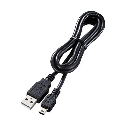 Sanwa Supply USB-2H401BKN Slim 4-Port USB 2.0 Hub with Magnet