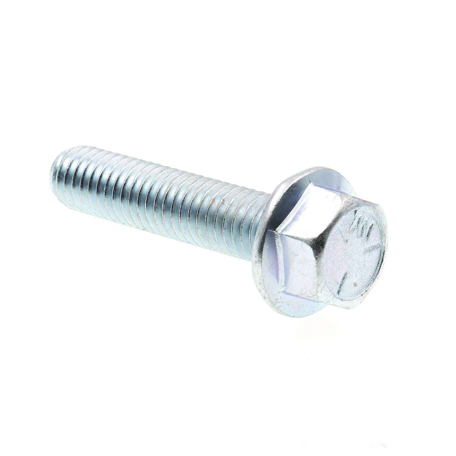 Prime-Line 9091216 Serrated Flange Bolts, 3/8 In.-16 X 1-3/4 In., Zinc Plated Case Hard (25 Pack)