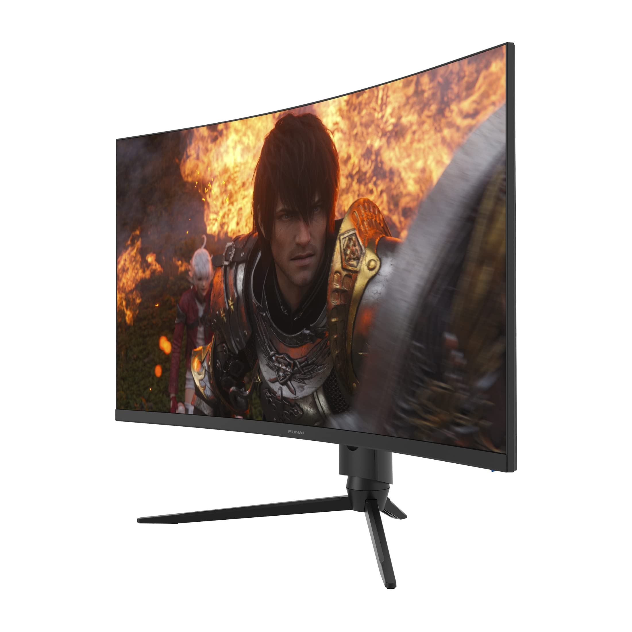 Funai 27" Curved FHD 240Hz Refresh Rate, 1ms Response Time, HDR, VA, AMD FreeSync Premium™ Enabled Gaming Monitor 3 Year Warranty (FGM-27C545)