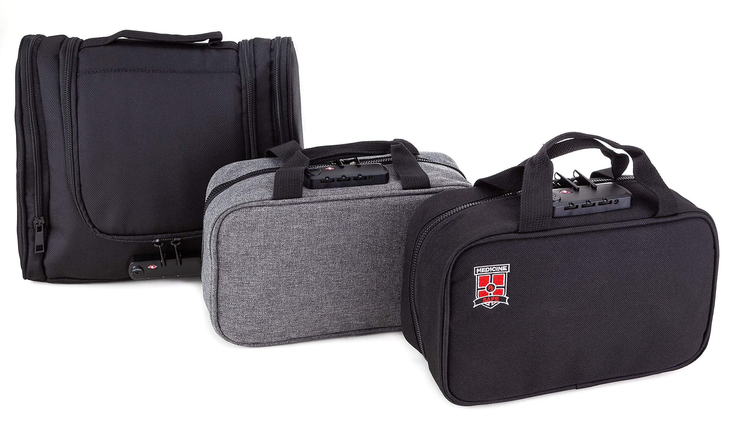 Medicine RX Safe Medication Travel Bag No Logo