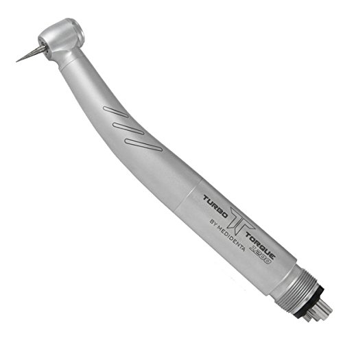 Medidenta Turbo Torque 1200 Mini Head â High-Speed Dental Handpiece, Air Free with Less Vibration for Painless Procedures, 20 Watts of Constant Cutting Power