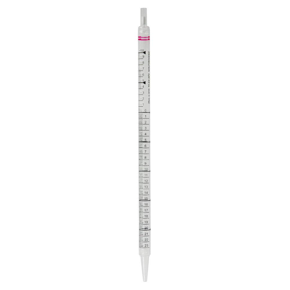 Olympus 25ml Serological Pipets, Individually Wrapped, Sterile, 200 Serological Pipettes/Unit