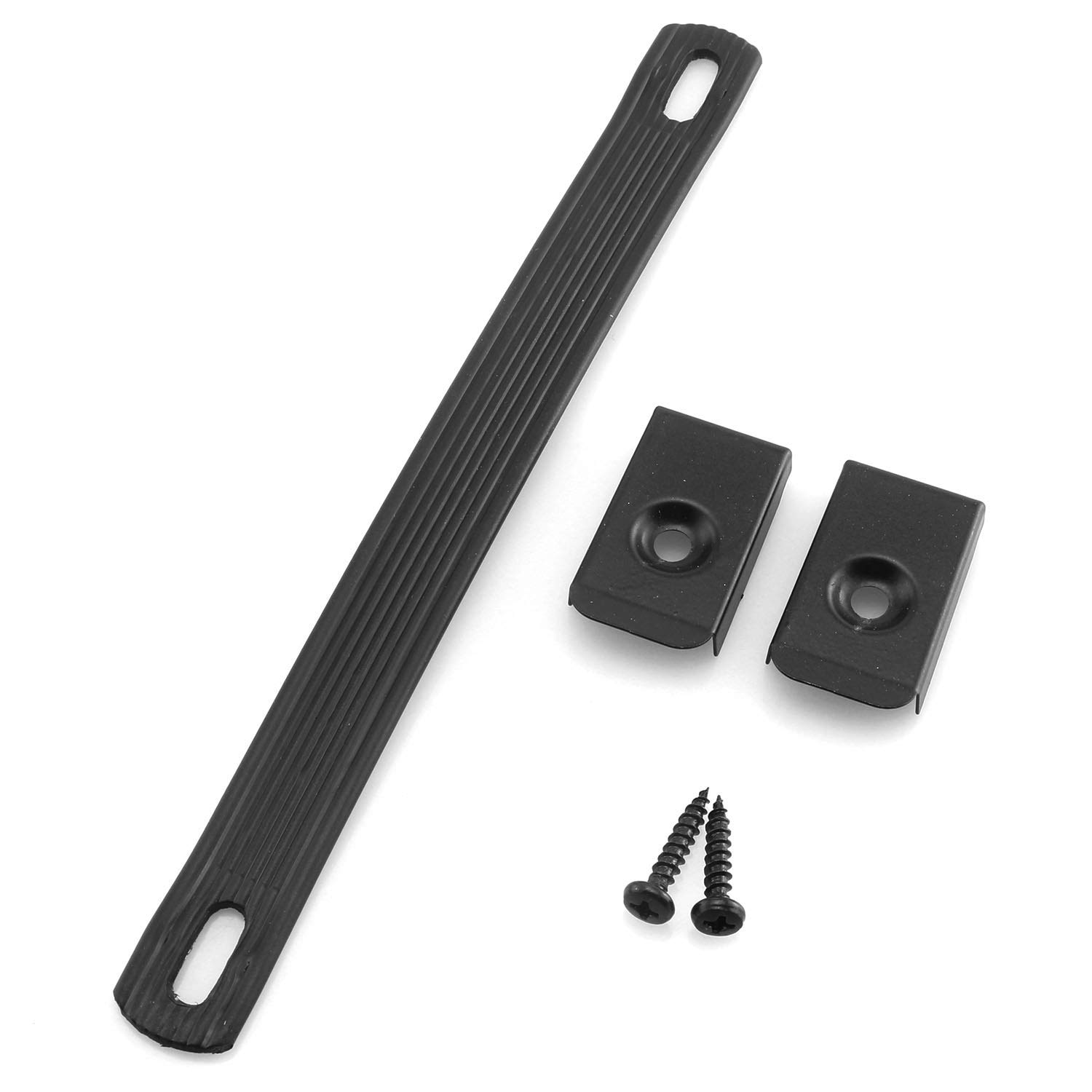 DGZZI Handle Strap 2PCS 8Inch Black Guitar Amplifiers Speaker Cabinet Strap Handle with Metal End Caps