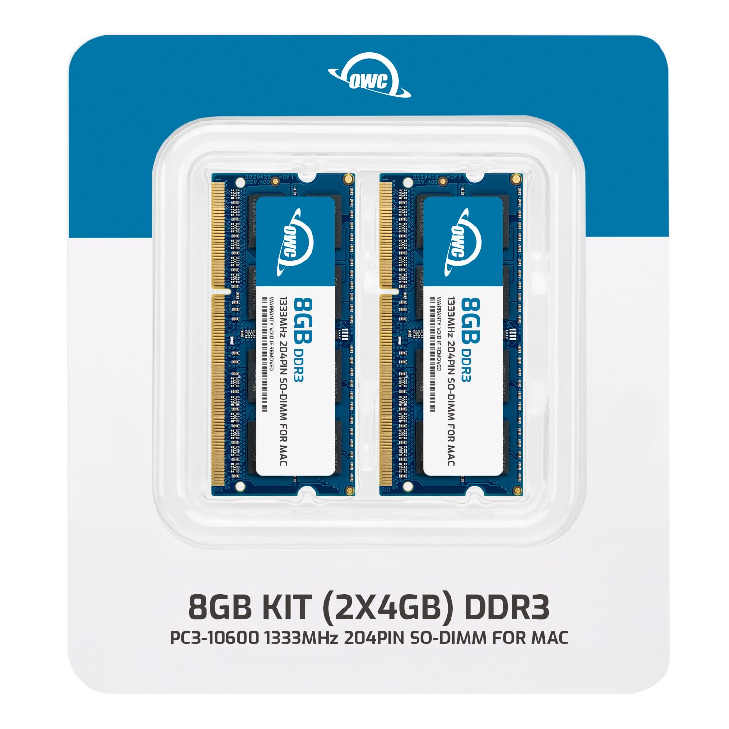 OWC 16GB (2X 8GB) 1333MHz DDR3 SO-DIMM PC3-10600 204Pin SO-DIMM CL9 Memory RAM Upgrade Module for iMac, Mac Mini, MacBook Pro and PC Laptops (OWC1333DDR3S16P)