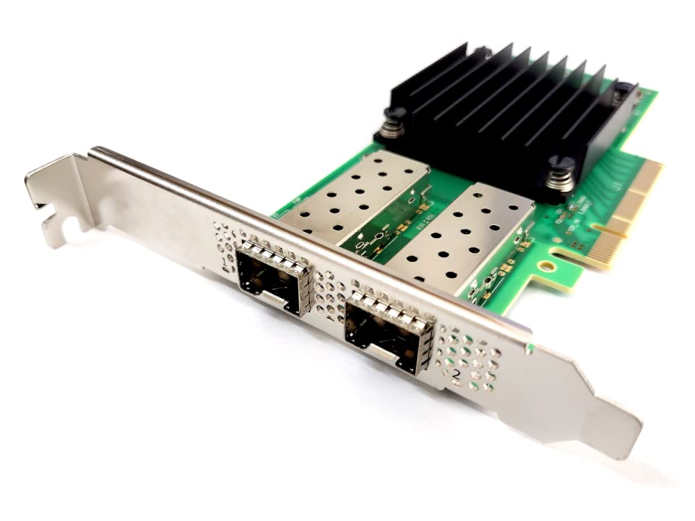 Mellanox Technologies MCX512A-ACAT CONNECTX-5 EN Network Interface Card, 25GBE Dual-Port SFP28, PCIE3.0 X8, Tall BR