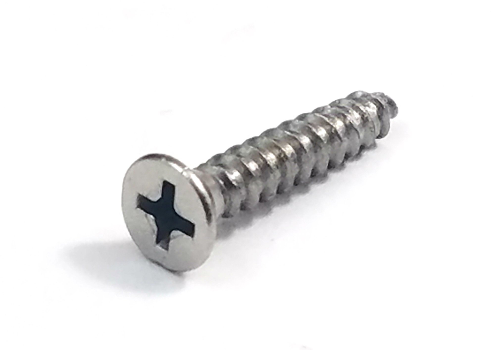 Hinge Outlet Satin Nickel Wood Screws for Hinges 9 x 1 Inch - 24 Pack