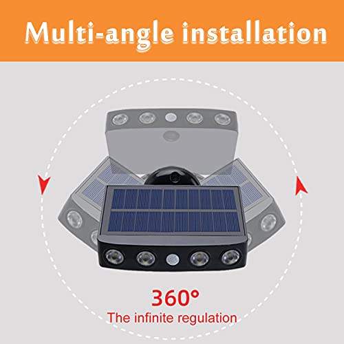 Wall Lampsolar Lamp Waterproof Led Light Outdoor Home Garden Lawn Garden Wall Lamp Rural Outdoor Lighting Sensor Street Lights B1