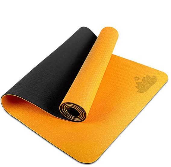 Arômes et Évasions - Yoga Matt - Clearance - CLEARANCE -Yoga Accessories -Mattress -Orange -6mm