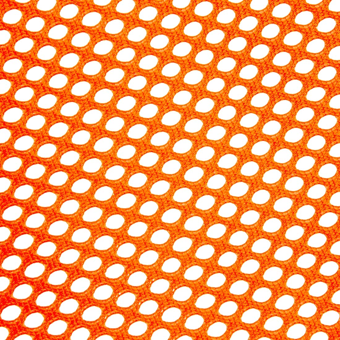 VULCAN Safety Flag with Dowel - Bright Orange - Jersey Mesh Construction - 18 Inch x 18 Inch - 4 Pack