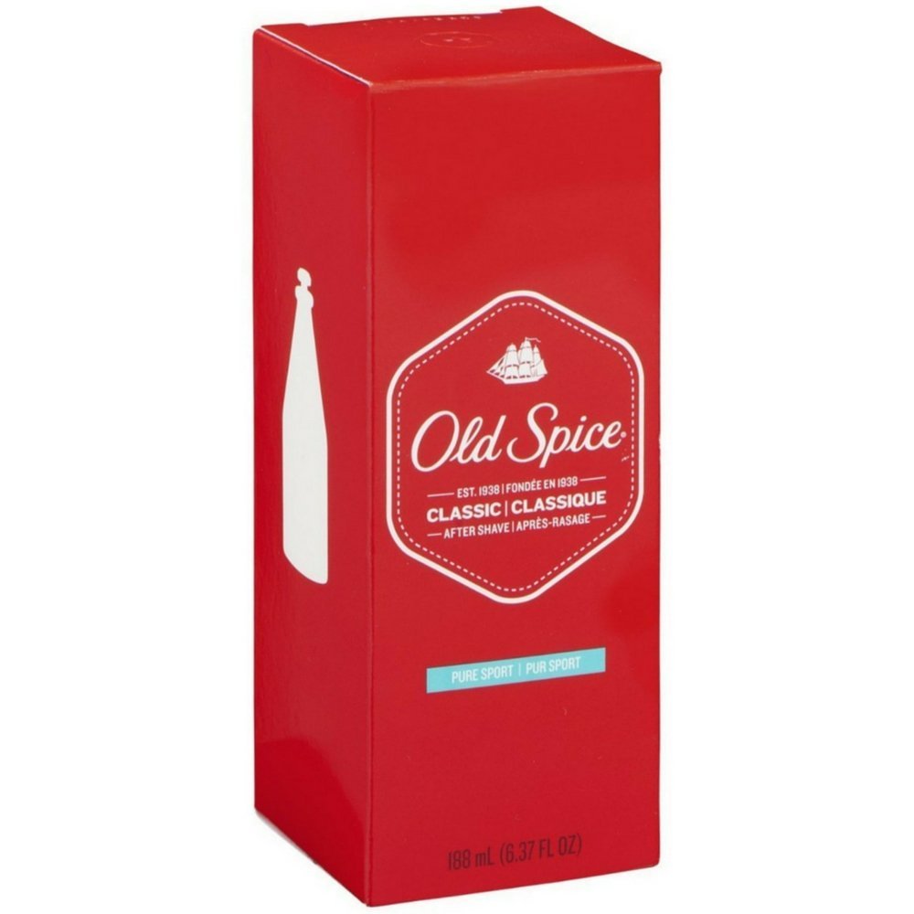 Old Spice Pure Sport After Shave 6.37 oz (Pack of 2)